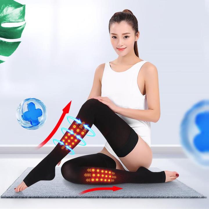 1 Pair Medical Compression Stockings Varicose Veins 20-30mmHg Pressure ...