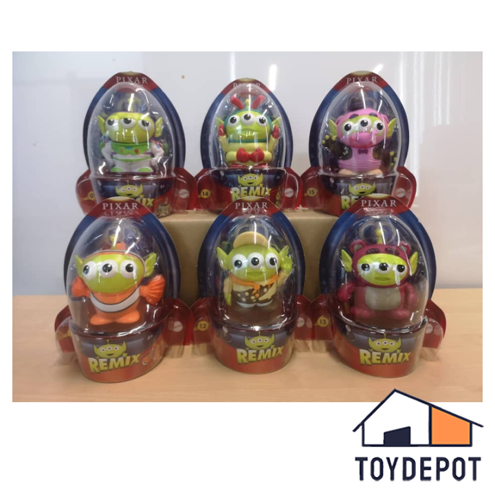 Mattel Disney Pixar Alien Remix Wave 3 (Bing Bong, Nemo, Russell ...