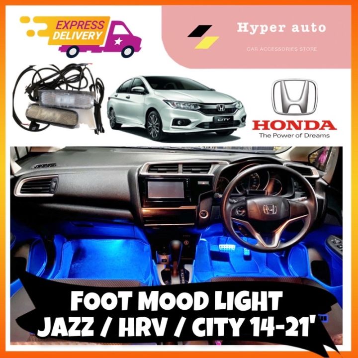 Honda City Jazz HRV 2014 - 2019 Interior LED Light Ambient Foot Lamp ...