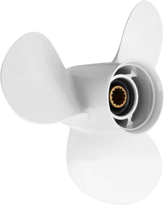 Winibo outboard propeller aluminum marine propeller fits Yamaha motor ...