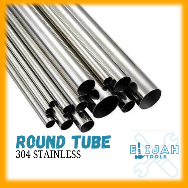Round Tube 304 Stainless Tubular Tube Stainless Steel Elijah Tools ...