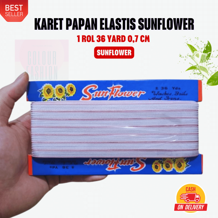 (HARGA PROMO !!)Karet Papan / Tali Karet Sunflower Putra Swallow Kuat ...