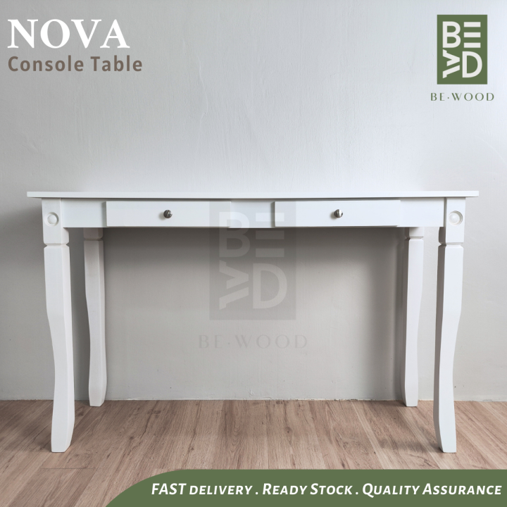 NOVA Console Table 4ft Console Meja Study Desk Meja Berlajar 2 Drawer 2 ...
