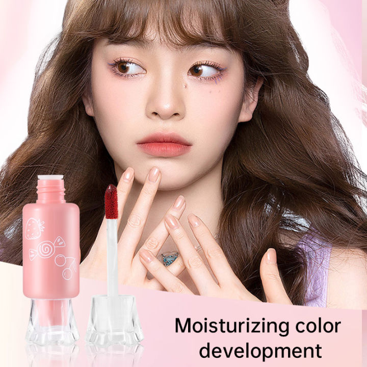 GL.Refreshing Soft Mist Candy Glass Lip Glaze Moisturizing Color ...