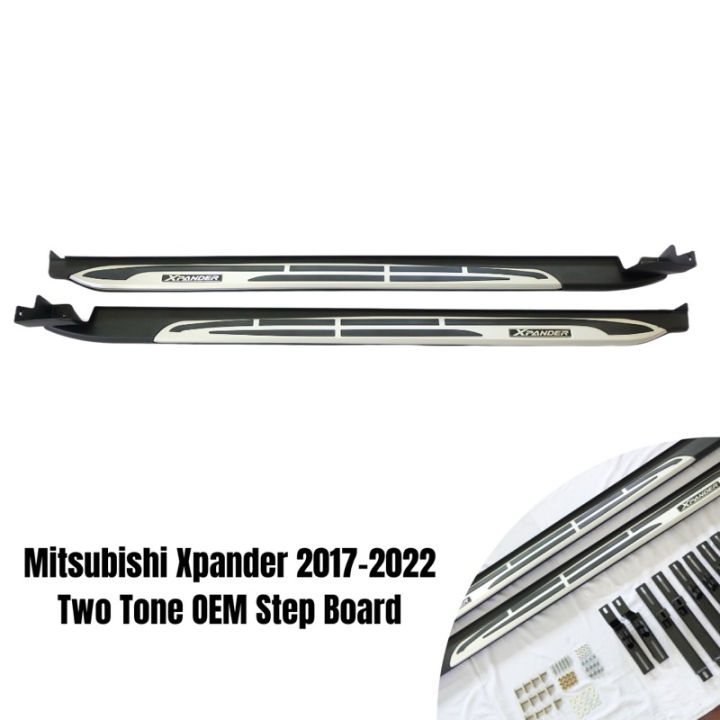 Mitsubishi Xpander 2017-2022 Stepboard Two Tone | Lazada PH
