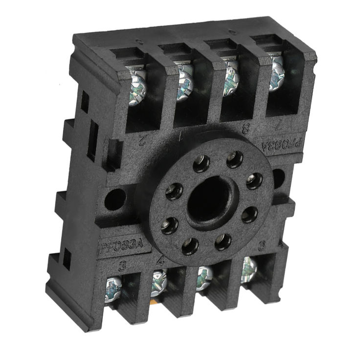 Pf083a 8 Pins Power Relay Base Socket For Mk2p Ah3 Time Relay Lazada Ph