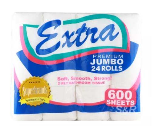 Extra Premium Jumbo Rolls 2 Ply Bathroom Tissue 24 rolls | Lazada PH