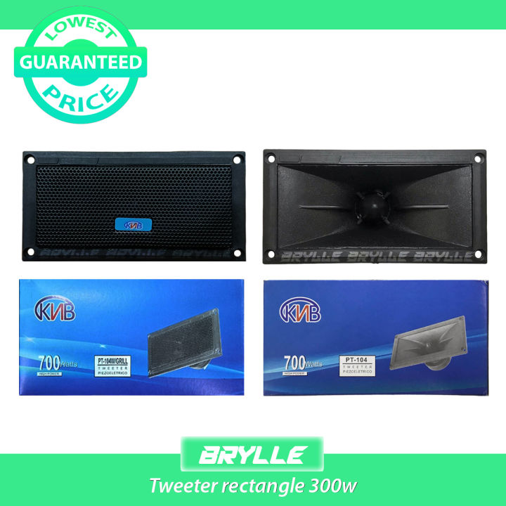 Piezo Tweeter Rectangular With Grills 300W WITH GRIL AND WITH GRILL ...