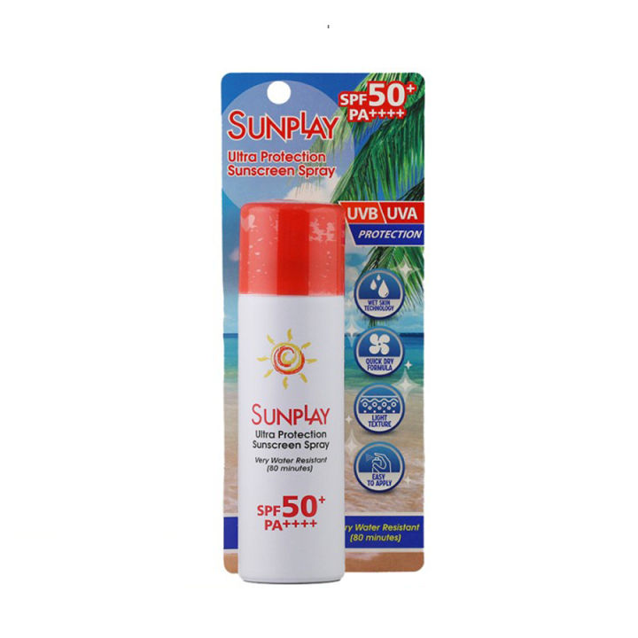Sunplay Ultra Protection Sunscreen Spray SPF 50 PA ++++ | Lazada Indonesia