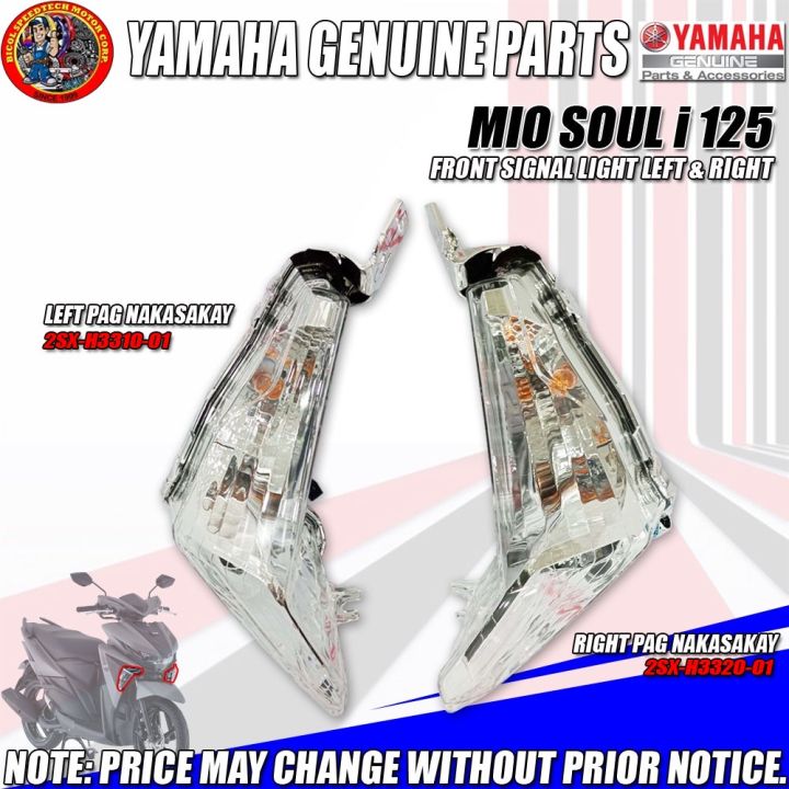 MIO SOUL I 125 FRONT SIGNAL LIGHT (YGP) (GENUINE: LEFT- 2SX-H3310 ...