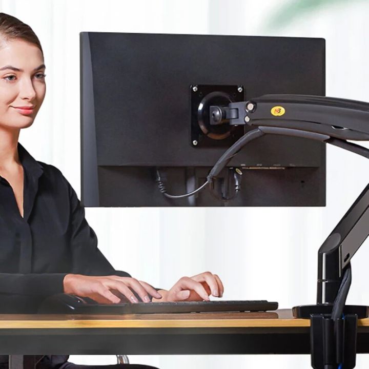Nb Desktop Monitor Bracket Universal Rotation Lifting And Retracting ...