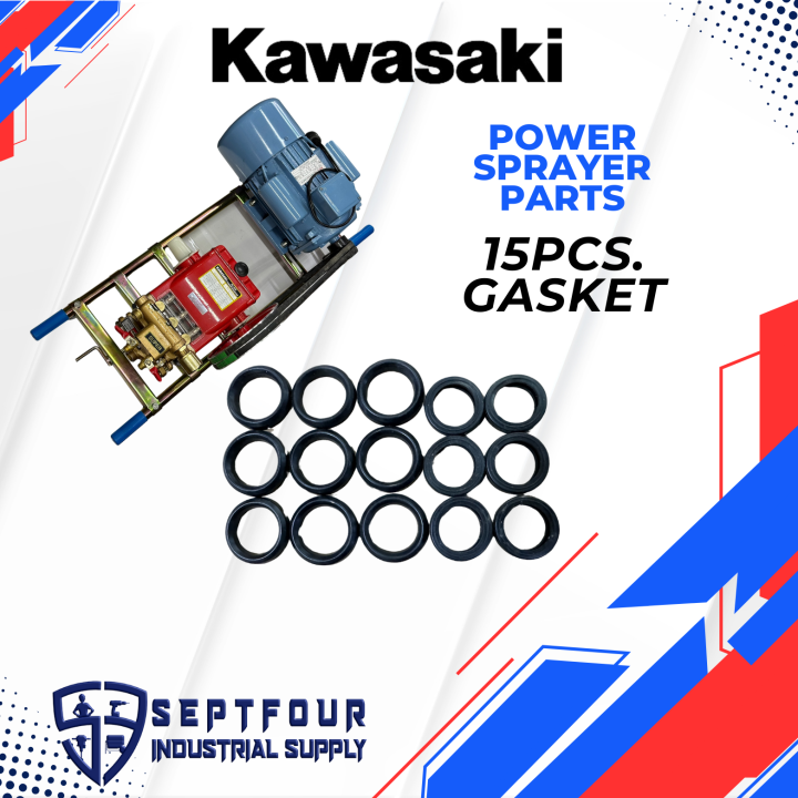 KAWASAKI Power Sprayer / Pressure Washer 15pcs Repair Kit/Gasket/Seal ...
