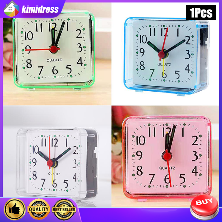 Jam penggera sisi katil kecil senyap tiada jam penggera jam kuarza ...