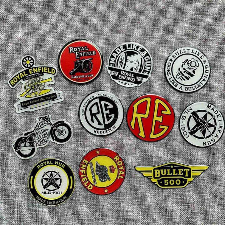 Royal Enfield Interceptor 650 Retro Motorcycle Fuel Tank Decorative ...