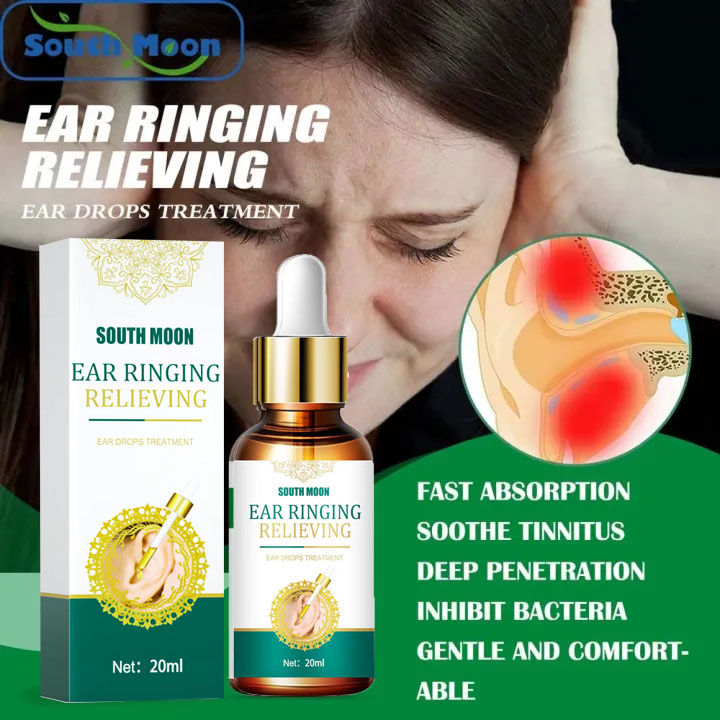 Tinnitus Liquid, Ear Drops, Infection Treatment Cleaning Liquid, Ear ...