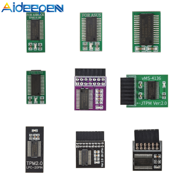 [100% original] Aideepen TPM Security Module TPM2.0 Module Suitable for ...