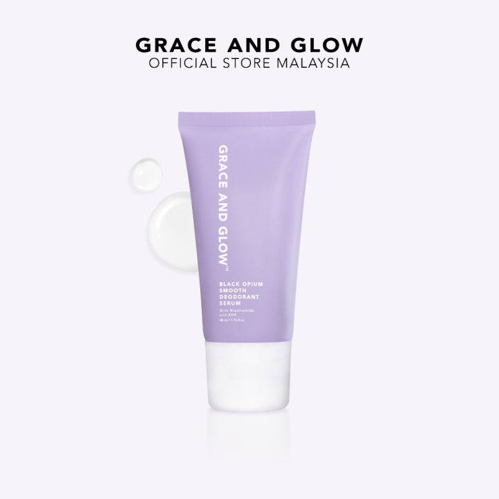 Grace & Glow BO Smooth Deodorant Serum Bright & Smooth Niacinamide ...