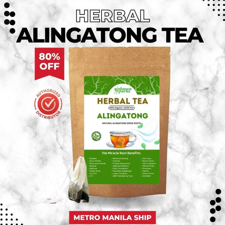 Red Roots Alingatong Herbal Tea 100% Organic 10pcs Tea to 25pcs Tea ...