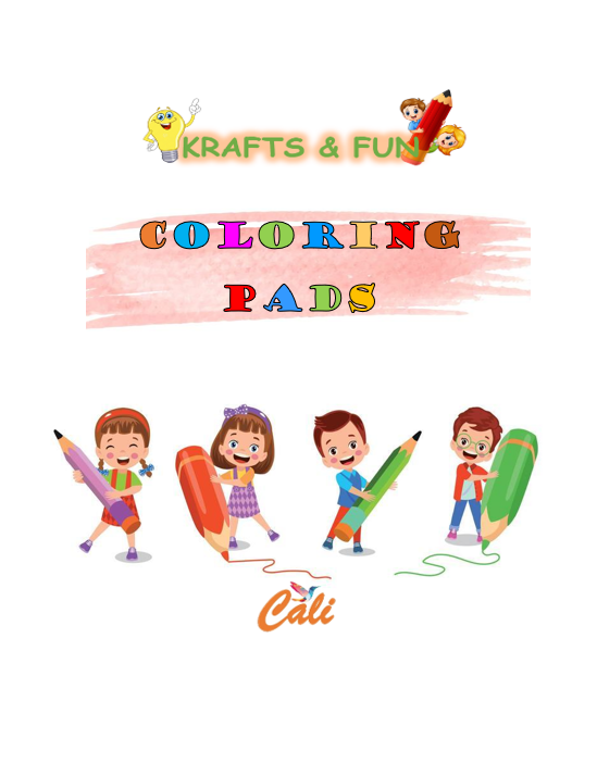 COLORING PADS FOR KIDS - 30 PAGES With Crayons | Lazada PH