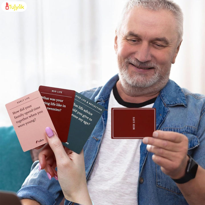 Tujyiik Life Story Interview Cards Fostering Family Lasting Connections ...