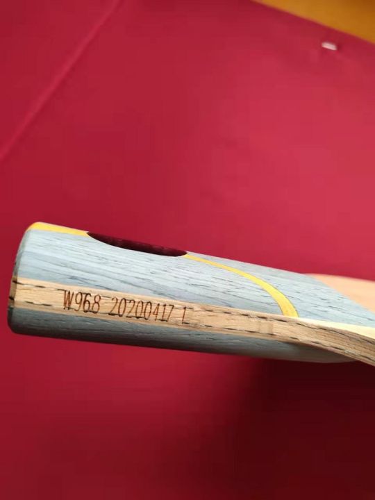 Customized table tennis racket Dragon Five Dragons 5 professional bottom W968 horizontal racket ...