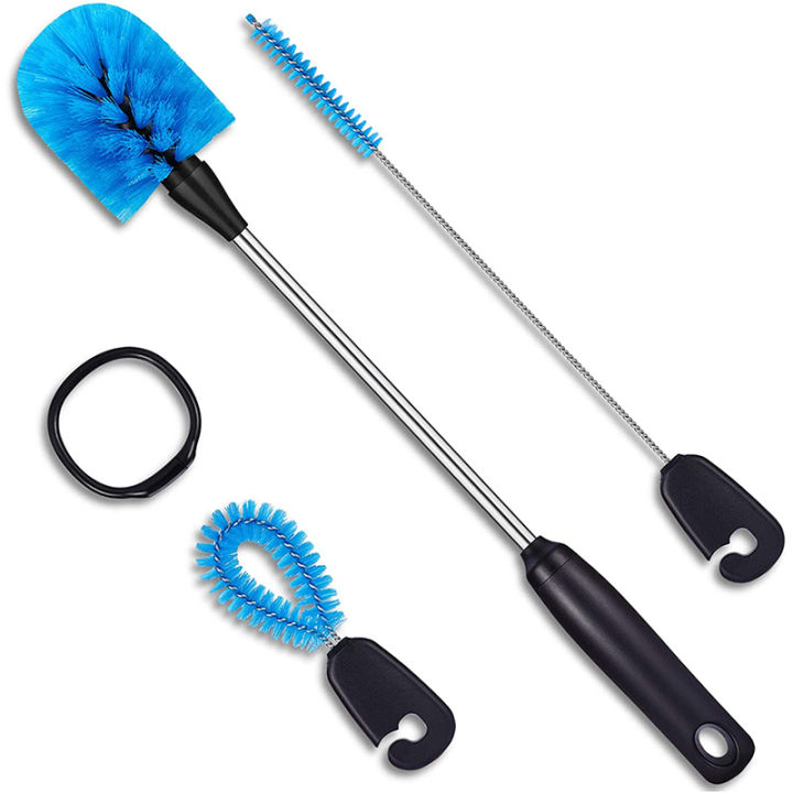 Stainless Steel Water Bottle Cleaning Brush Set,Long Handle Bottle ...