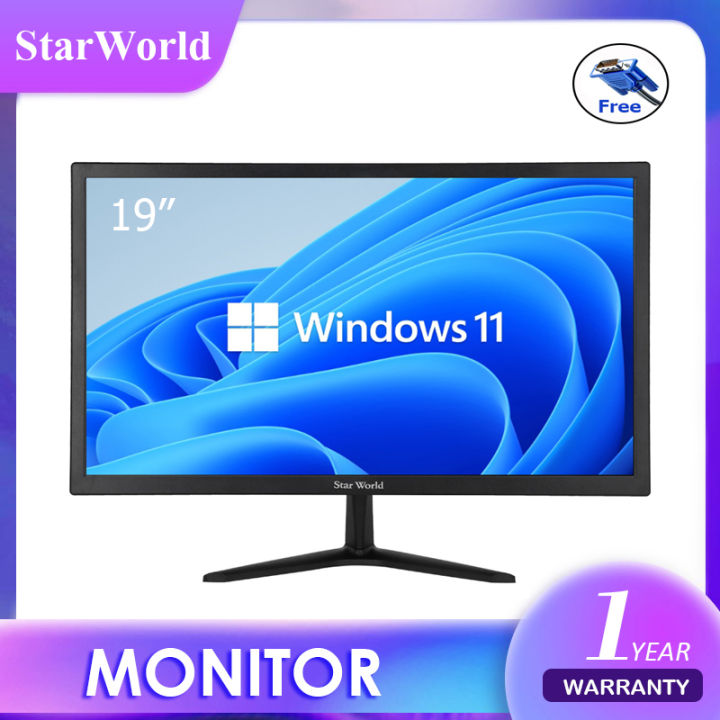 StarWorld Monitor LED 19" (computer monitor) with HDMI, VGA ...