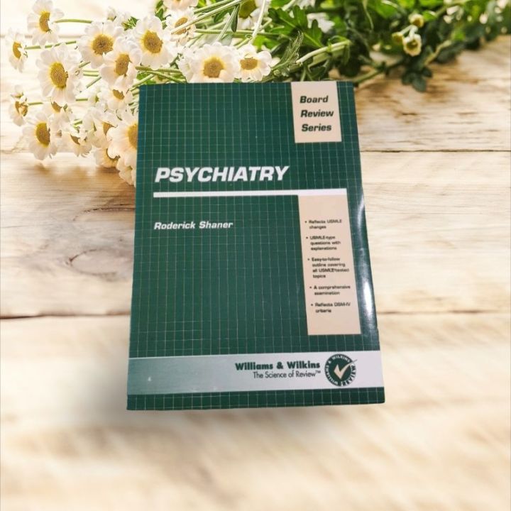 Board Review series PSYCHIATRY By Roderick Shaner | Lazada PH