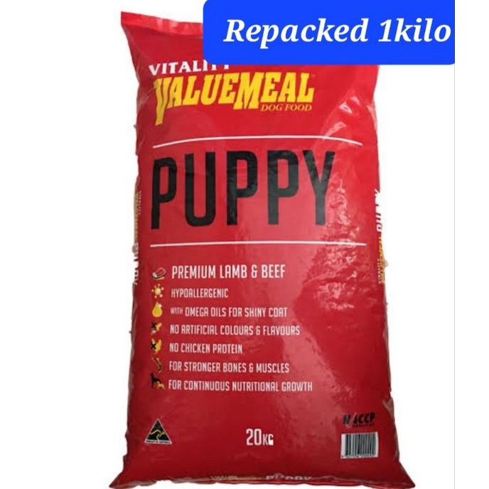 VITALITY VALUE MEAL PUPPY PER KILO | Lazada PH