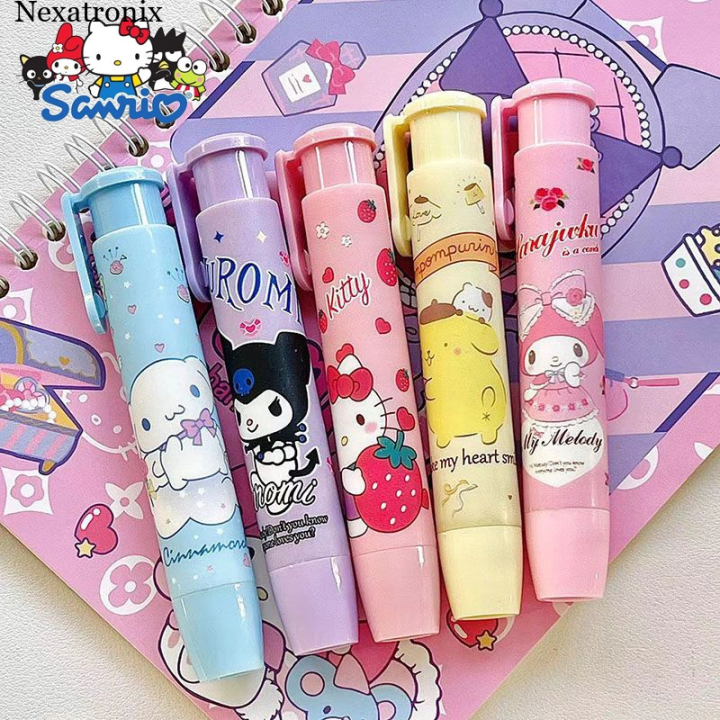 SANRIO GOOD FLAGURE Kuromi Cinnamoroll White Drawable for Private Use ...