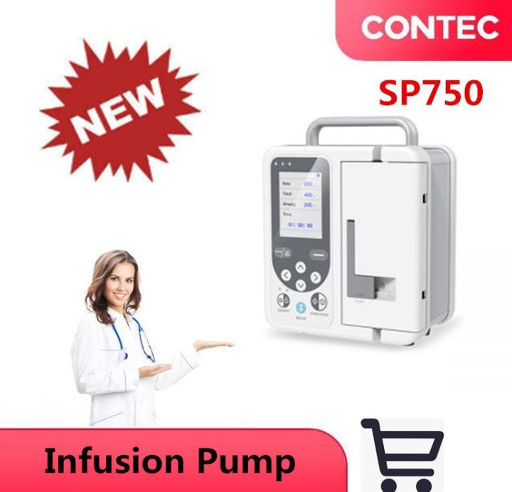 CONTEC SP750 Portable Accurate volumetric infusion pump Standard IV ...