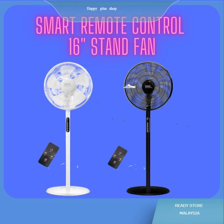 Electric Stand Fan 16 Inch 4 Speed Mode Strong Wind remote control ...