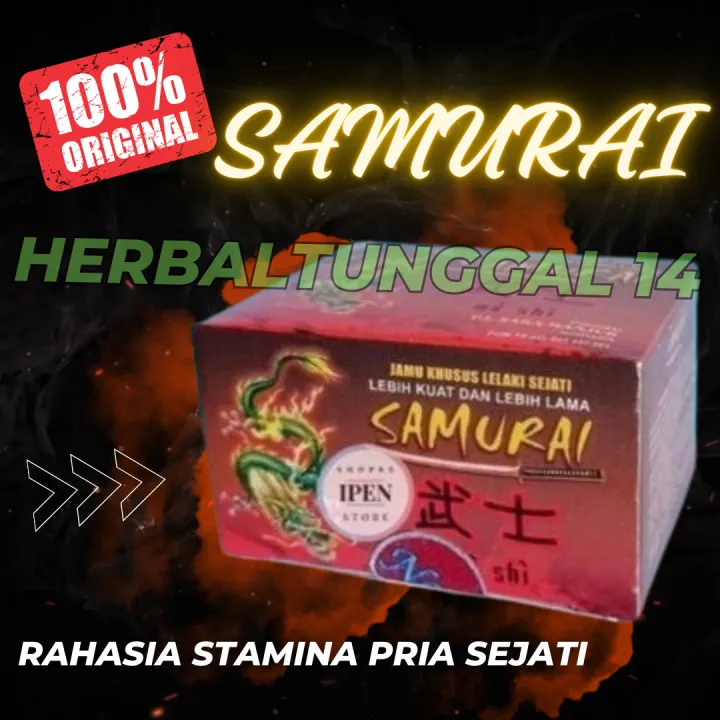 KAPSUL SAMURAI ORIGINAL | Lazada Indonesia