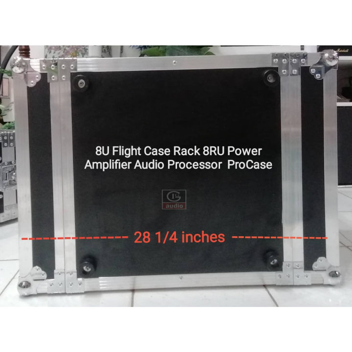 8U Flight Case Rack 8RU Power Amplifier Tourcase | Lazada PH
