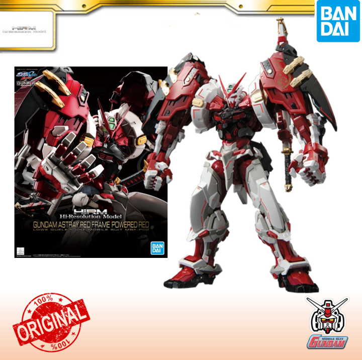 Bandai Gundam HI-RESOLUTION Model Kits Gundam Astray Red Frame Powered ...