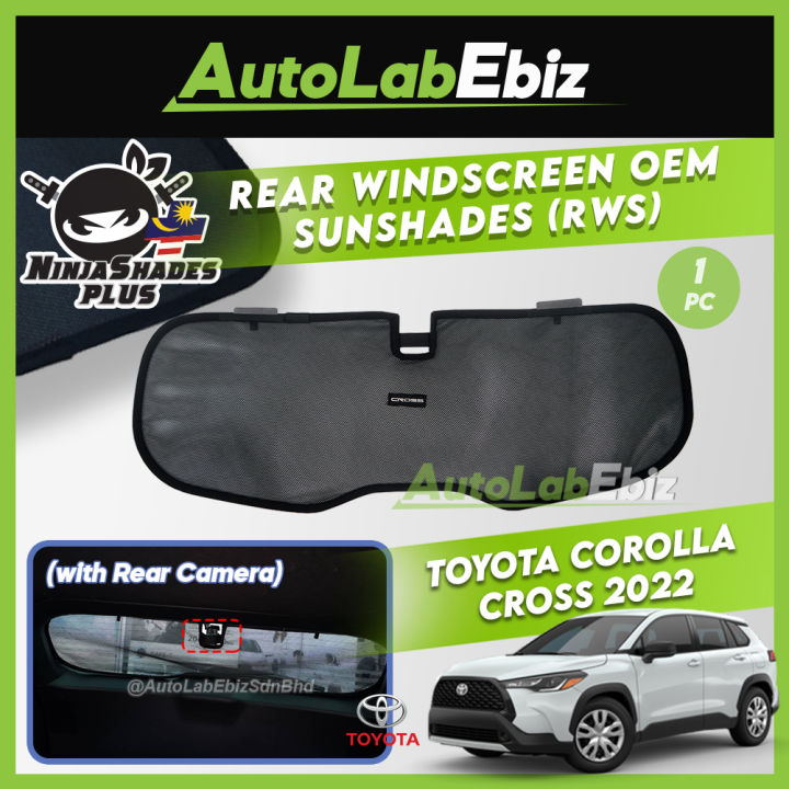 Toyota Corolla Cross 2022 NinjaShades Plus Rear Windscreen OEM ...