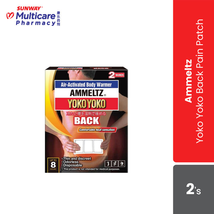 Ammeltz Yoko Yoko Back Pain Plaster (2's) | Lazada