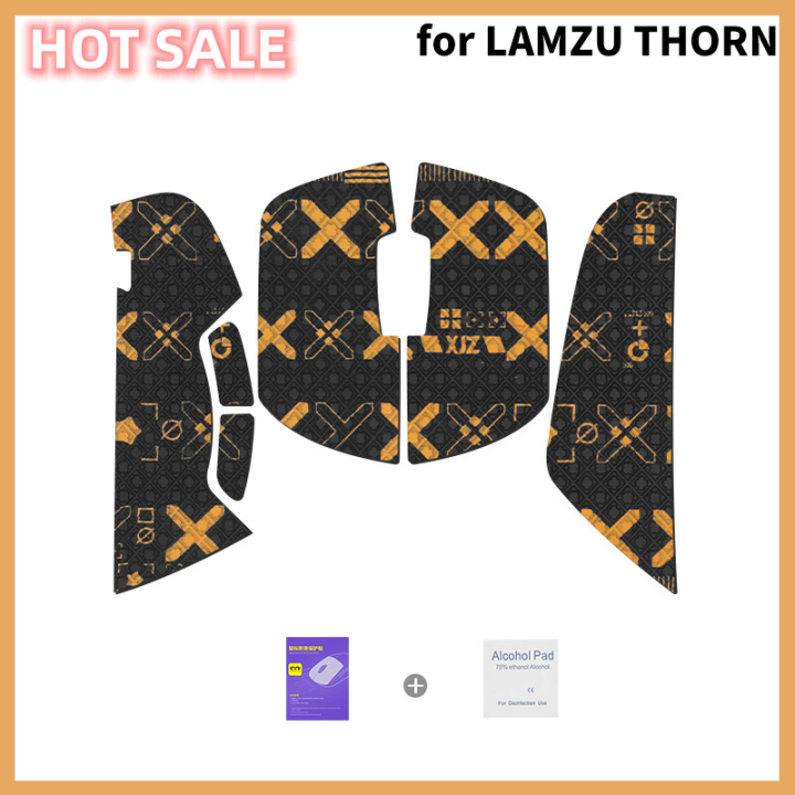 🔥🔥🔥maelovely Non Slip Suck Sweat Mouse Grip Tape Skate Sticker For ...