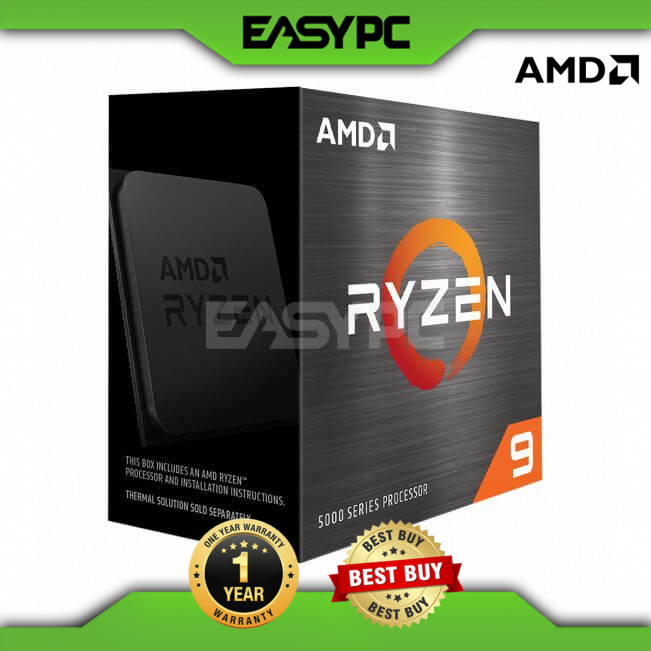 EasyPC | AMD Ryzen 9 5900X and Ryzen 9 5900XT Socket AM4 Processor | 3 ...