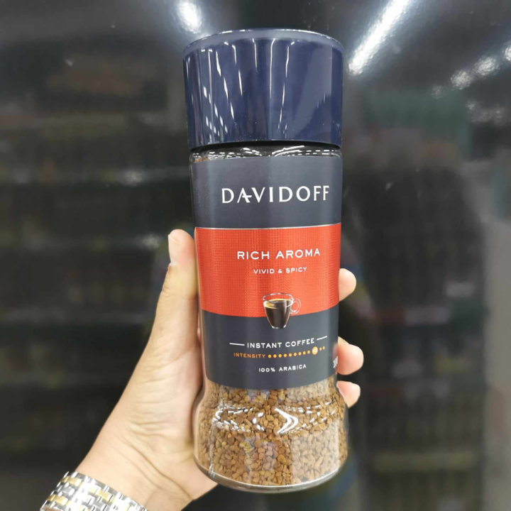 Davidoff Rich Aroma Instant Coffee แดวิดอฟฟ์ ริชอโรมา กาแฟสำเร็จรูป 100 ...
