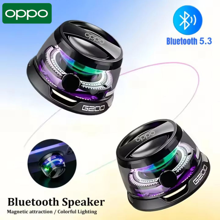 📻【Readystock】 + FREE Shipping 📻OPPO Magnetic Portable Bluetooth Speaker ...
