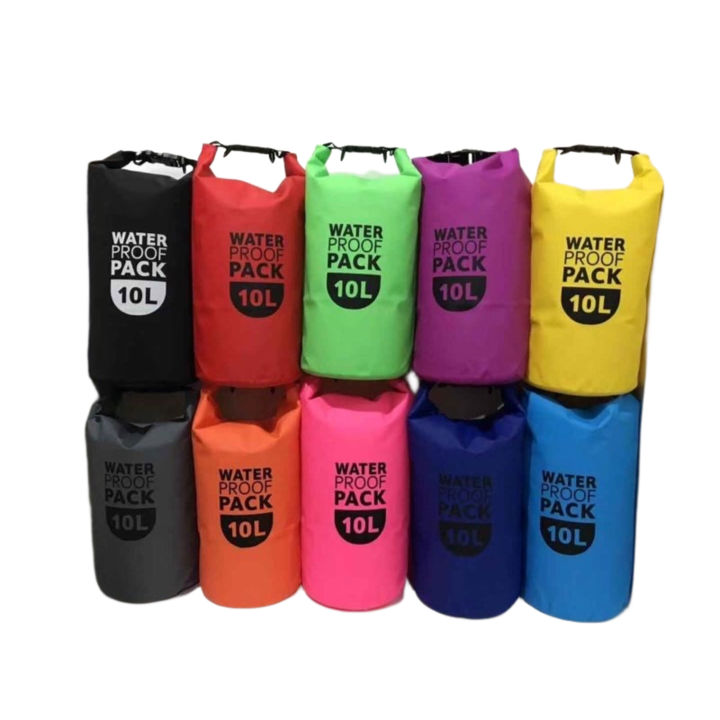 กระเป๋ากันน้ำ ขนาด3L 5L 10L 15L 20L | Lazada.co.th