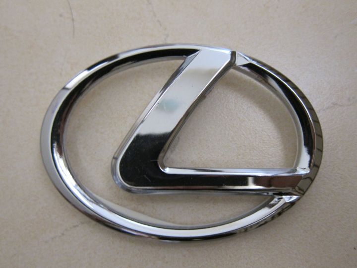 Logo Emblem Mobil depan belakang mobil LEXUS Chrome - 14 CM High ...