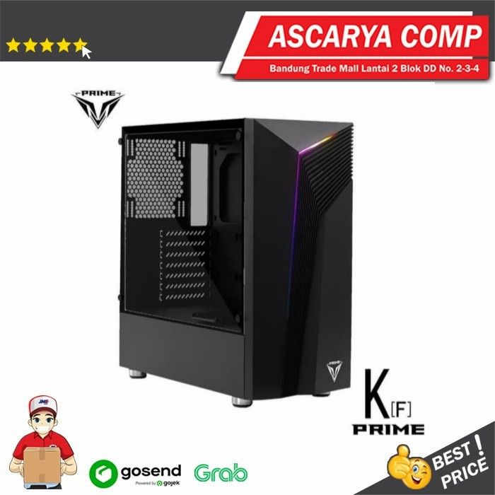 Casing PC PRIME K-[F] - PREMIUM GAMING CASE / Casing Gaming | Lazada ...