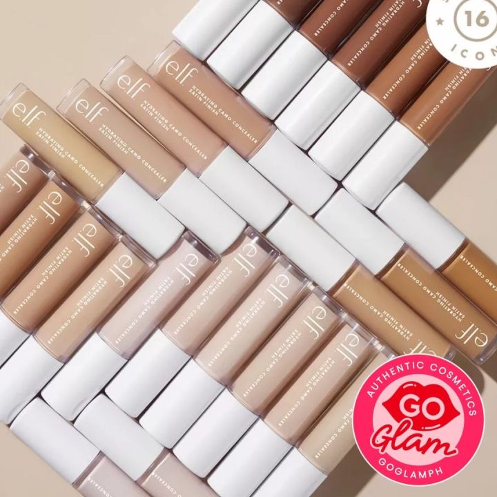 Elf Cosmetics Hydrating Camo Concealer - Authentic Fair Light Medium ...