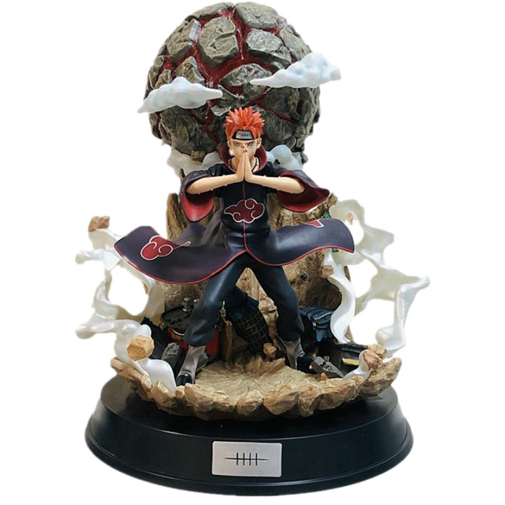 Microgood อะนิเมะรูปของเล่นสมจริงตกแต่ง Cool Naruto GK Pain Tendo Chibaku Tensei สะสมรูปงาน ...