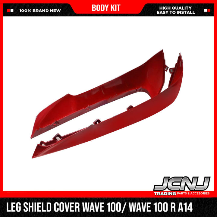 JCNJ Motorcycle Body Kit A14 Honda Wave 100/100R Leg Shield Cover ...