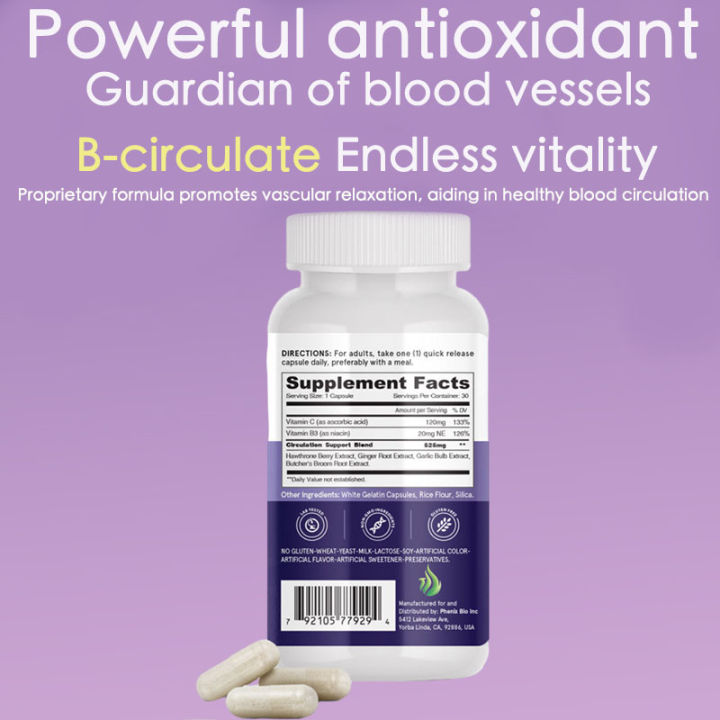 CUCA BC promotes healthy blood circulation with a proprietary formula ...