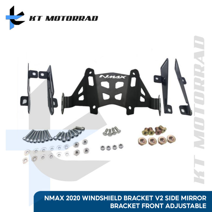 KT NMAX V2 Windshield Bracket High Quality Aluminum With Bolts and ...