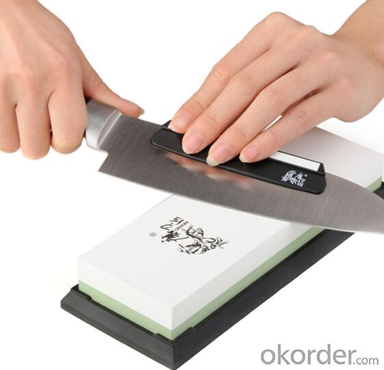 2-Sided Sharpening Stone Whetstone Panghasa Hasaan #6 ang #8 | Lazada PH